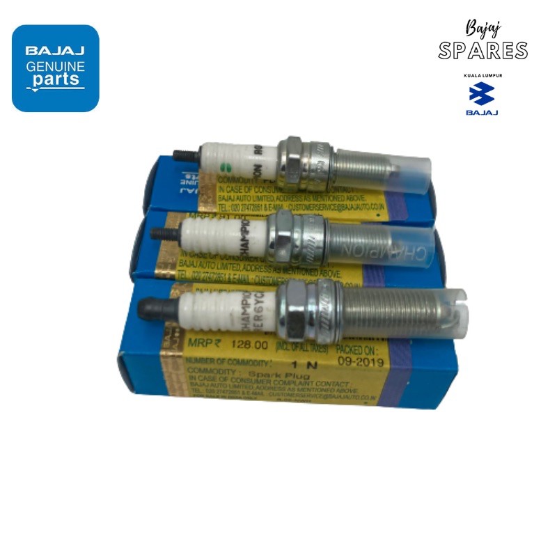 SPARK PLUG (1SET) NS200/RS200 PULSAR/DOMINAR BAJAJ | Shopee Malaysia