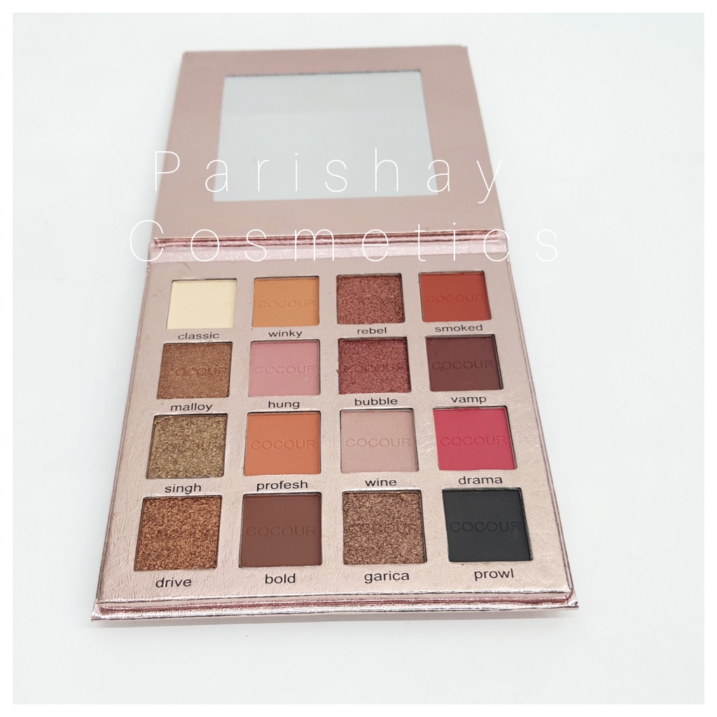 COCO Urban Professional Cosmetics 16 Colors EyeShadow Palette | Shopee ...