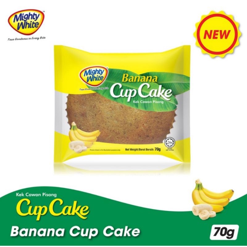 Banana Cup Cake Mighty white 70g | Shopee Malaysia