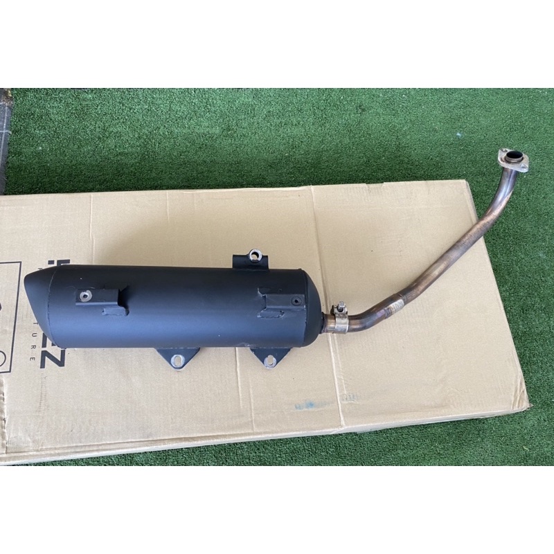 Ekzos exhaust yamaha nvx aerox slip on cutting standard chan speed made ...