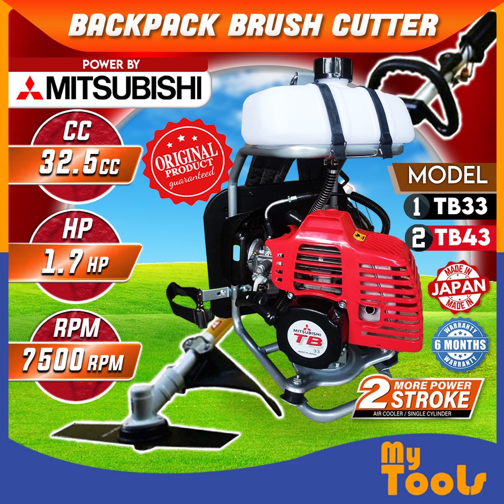 MITSUBISHI TB33 TB-33 33cc / TB43 TB-43 43CC Brush Cutter / Grass Cutter / Grass Trimmer (MADE ...
