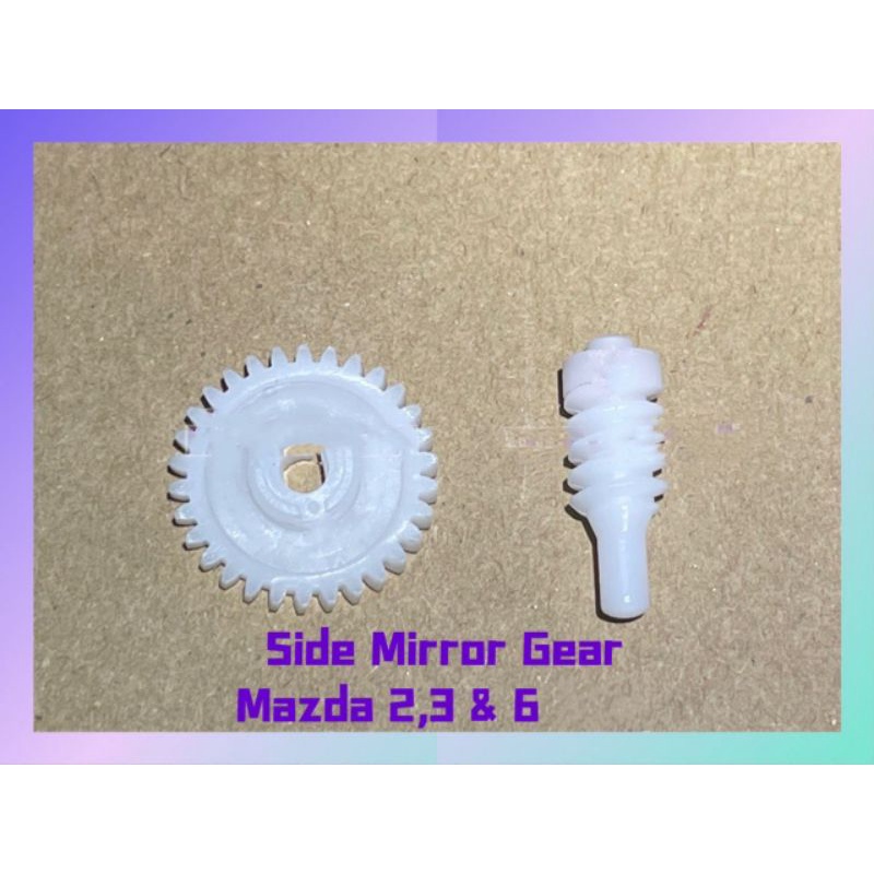 Side Mirror Gear Mazda 2/3/6, Shaft/Gear | Shopee Malaysia
