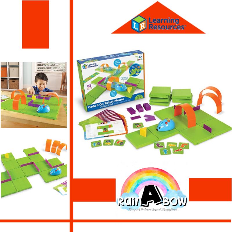 🛒 Learning Resources Code & Go Robot Mouse Activity Set Robot | Shopee ...