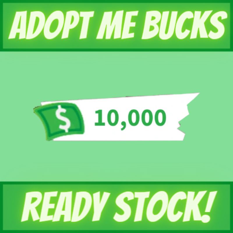 🌈 Adopt Me Money Bucks 🌈 | Shopee Malaysia