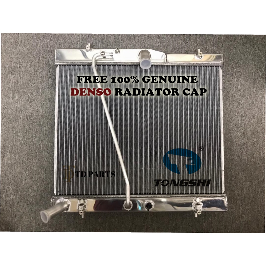 TONGSHI TOYOTA KDH200 PETROL 2012Y ALUMINIUM RADIATOR TANGKI ASSY 36MM ...