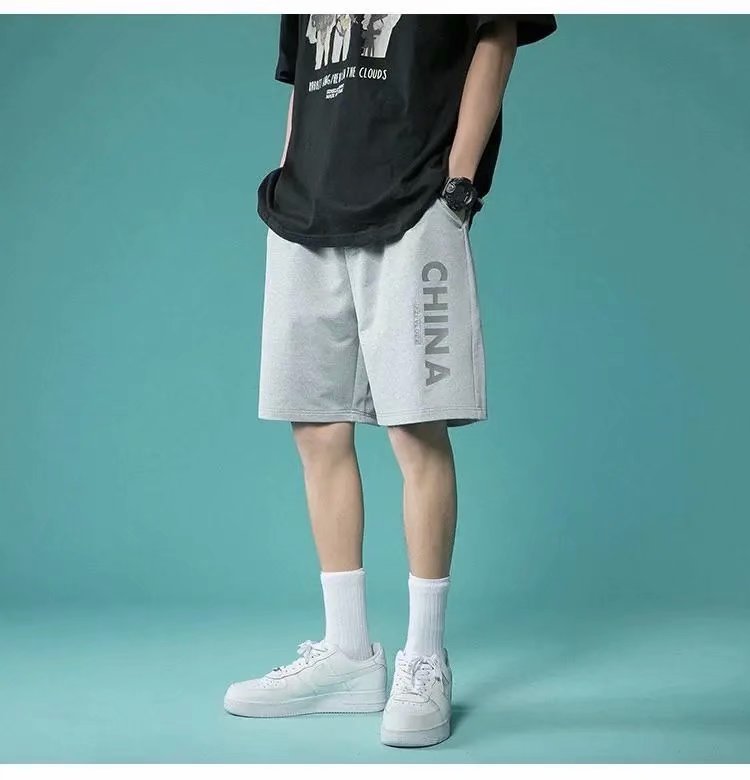 【M-8XL】Summer shorts Letter print shorts Men's casual shorts Teen ...