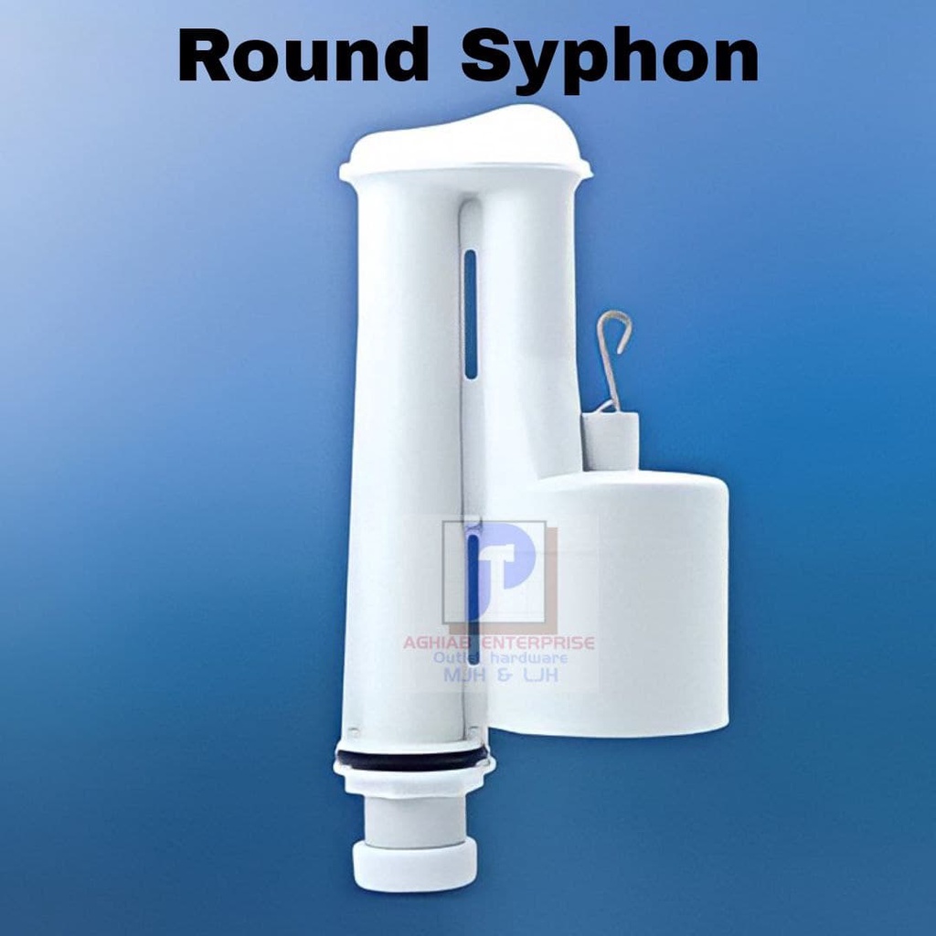 TECHPLAS Plastic Cistern Syphon (Square/ Round) Jamban Air Siphon ...