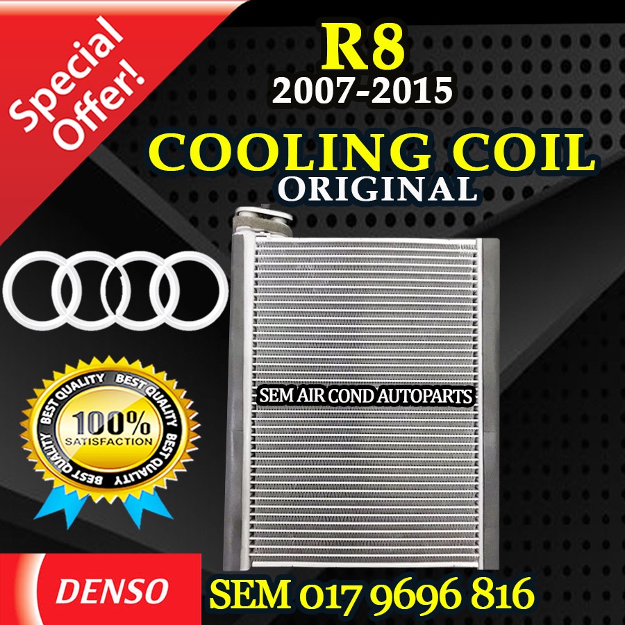 AUDI R8 2007-2015 YEAR ORIGINAL DENSO ND COOLING COIL/ EVAPORATOR (CAR ...
