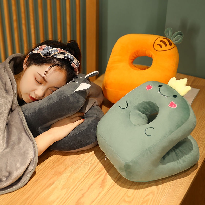 【ready stock】cute birthday gift Noon Pillow Home Livng Office Siesta ...