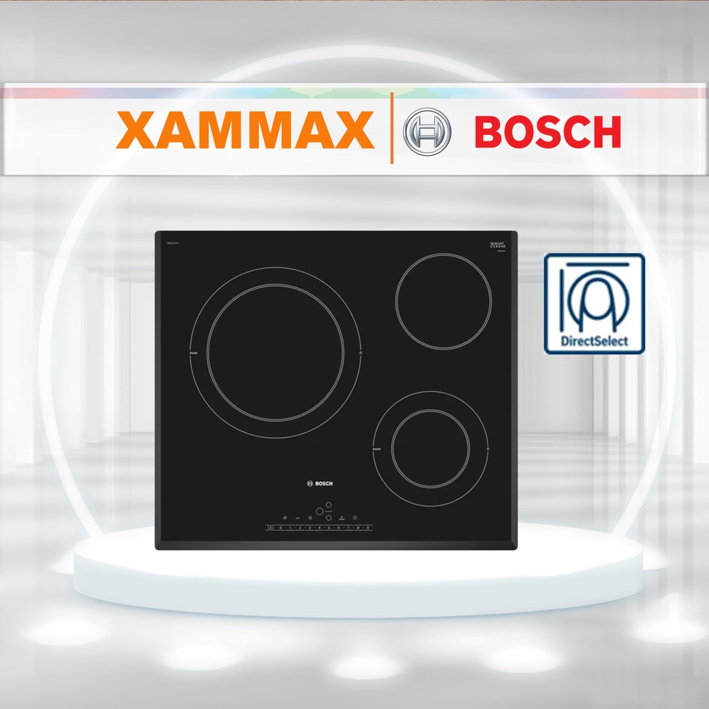 BOSCH - PKK651FP1E - Serie 6 Electric Hob - Kitchen Induction Electric ...