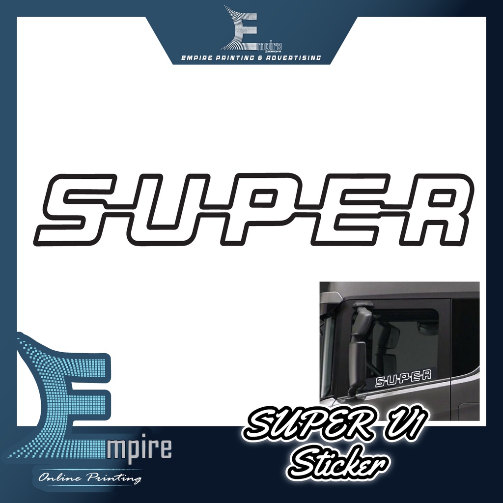 💥 NEW 💥 Scania Super V1 Sticker | Lori Truck | Sticker + FREE GIFT 🎁 ...