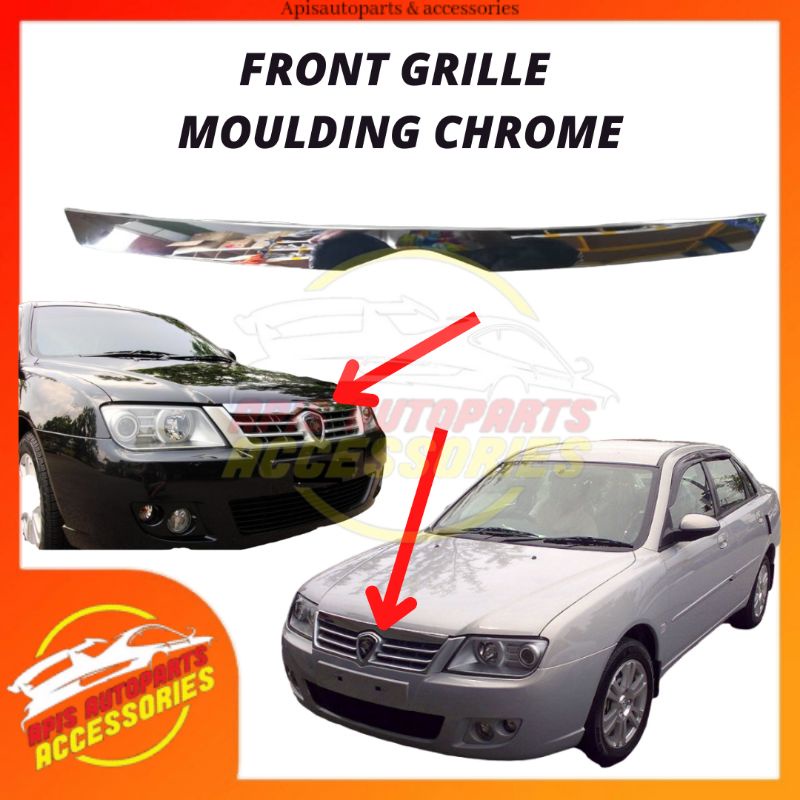 PROTON WAJA CPS FRONT BONNET MOULDING GRILLE GARNISH ( OEM ) | Shopee ...