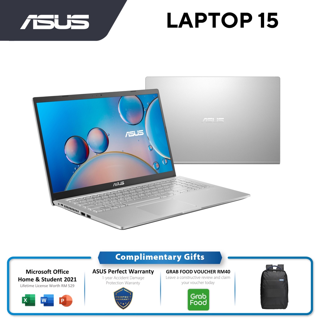 ASUS Laptop 15 (A516E-ABQ1845WS) i5-1135G7/ 8GB RAM/512GB SSD/iRIs Xe ...
