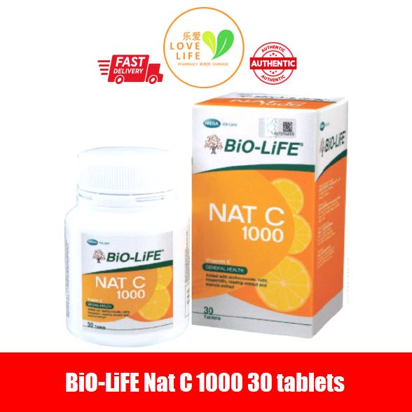 OFFER BiO-LiFE Nat C 1000 30 150 tablets vitamin c supplement immune ...