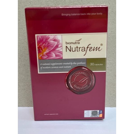 NUTRAFEM Tablets 30s (Exp: 5/2026) | Shopee Malaysia