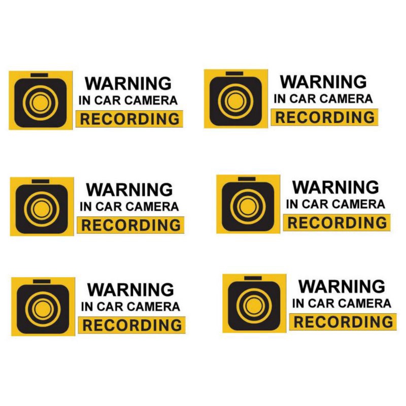 dash cam sticker set a4 size laminated | Shopee Malaysia