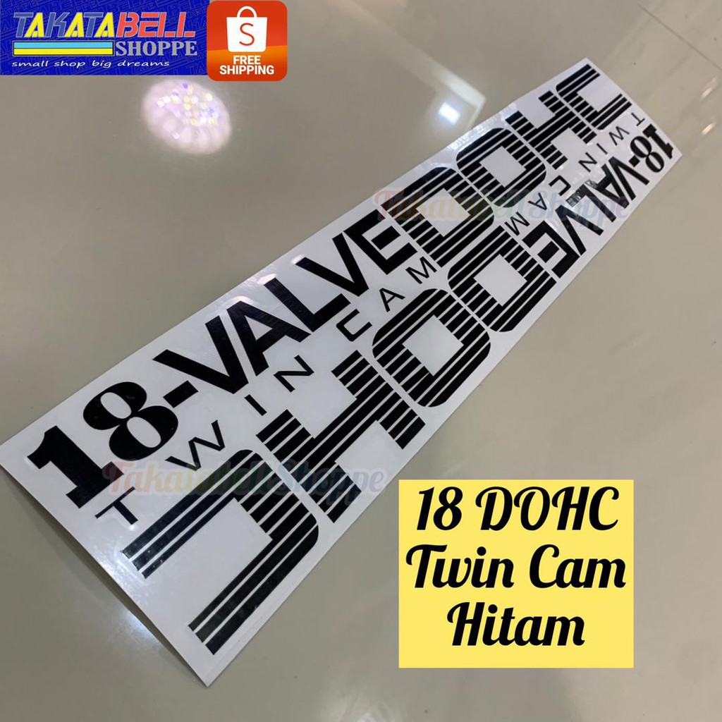 Sticker side proton wira/sticker sohc dohc wira/wira twin cam single ...