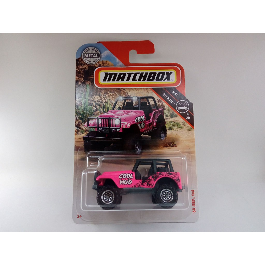 Matchbox 60 Jeep 4x4 Pink | Shopee Malaysia