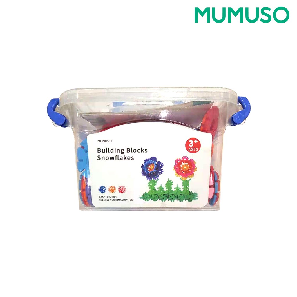 MUMUSO Building Blocks-Snowflakes | Shopee Malaysia