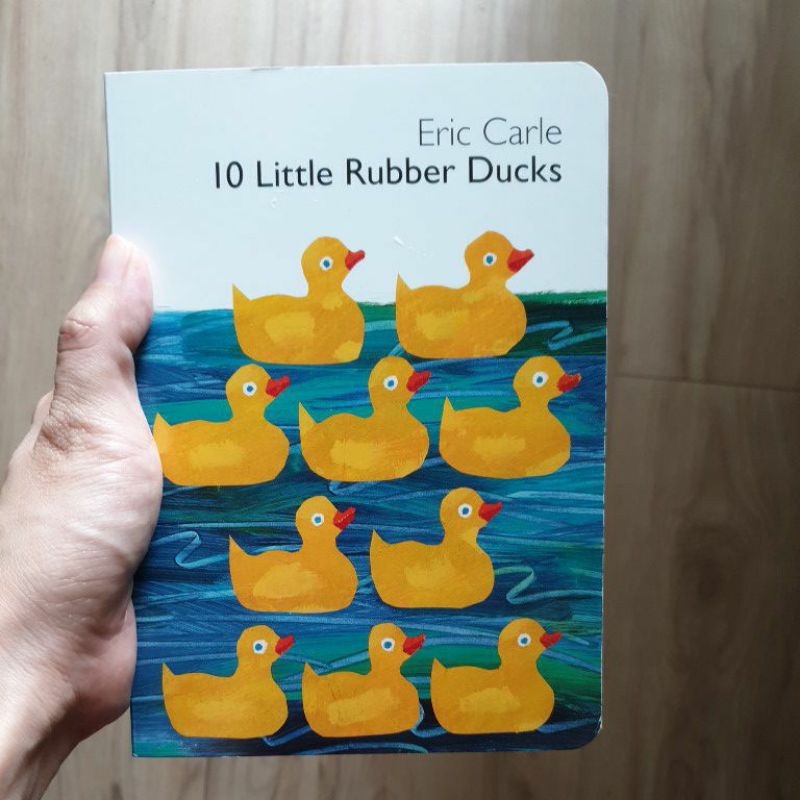 10 Little Rubber Ducks By Eric Carle (Board Book) A counting book ...