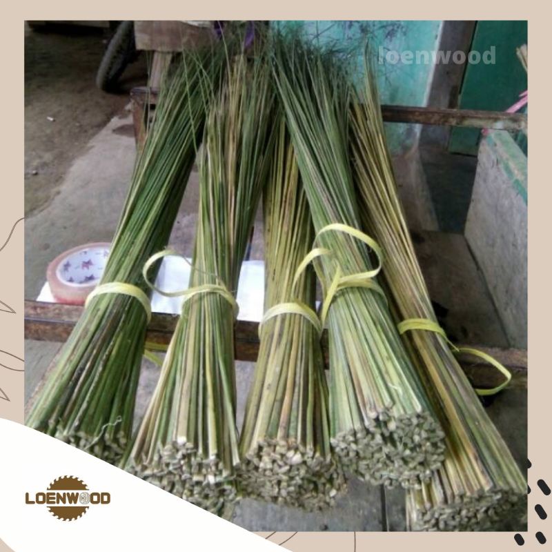 Original Broom Sticks from Extra Thick Palm Oil Trees | Shopee Malaysia
