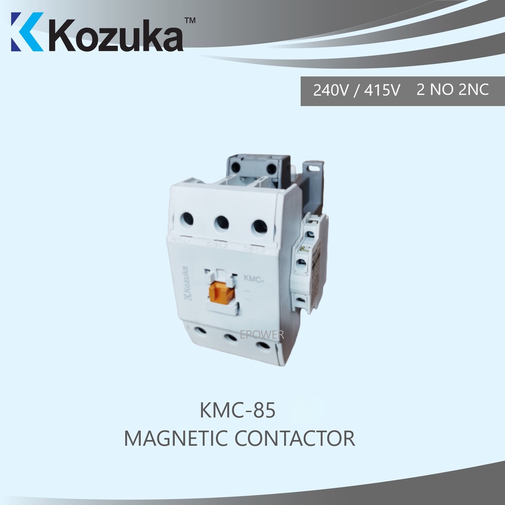 KOZUKA 3P KMC-85 MAGNETIC CONTACTOR 240V 415V | Shopee Malaysia