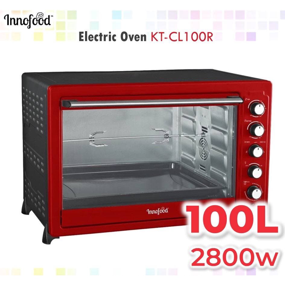 💥SALE💥INNOFOOD Electric Oven KT-CL100R (100L) Independent Dual ...