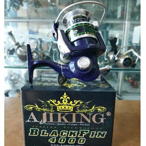 mesin mancing AJIKING Black Fin4000 fishing reel AJIKING Black Fin4000 ...