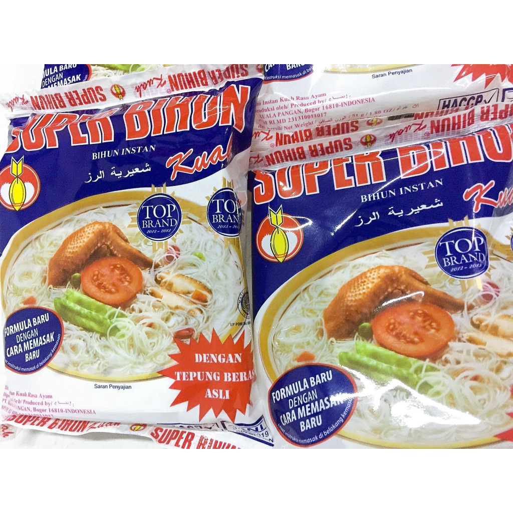 Super BIHUN Instant Soup with Original Rice Flour | Shopee Malaysia