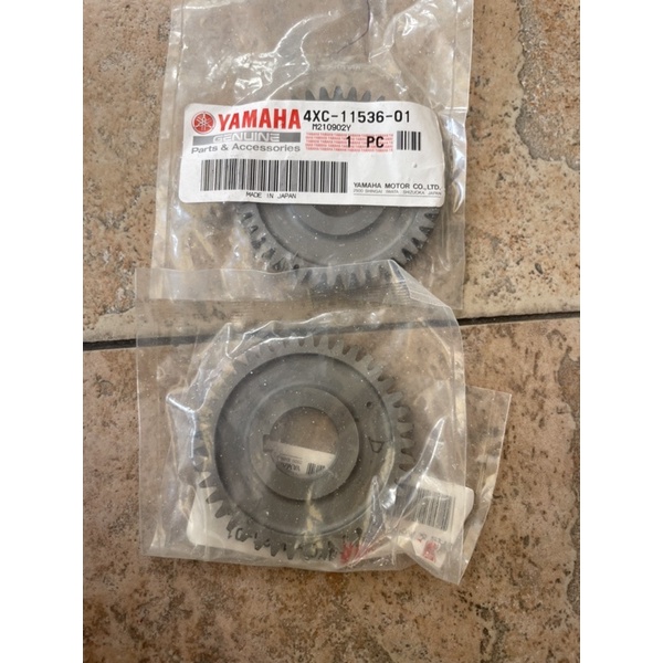 Yamaha 125Z 125ZR Y125Z Y125 GEAR DRIVE , GIGI CRANKSHAFT WHEEL CRANK (YAMAHA100%ORIGINAL ...