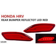 HONDA HRV REAR BUMPER REFLECTOR LED LIGHT BAR (RED) | Shopee Malaysia