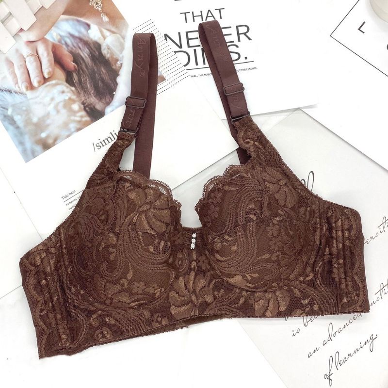 Bra Women Wired Bra CDE Full Cup Bra Plus Size Baju Dalam Wanita Bra ...