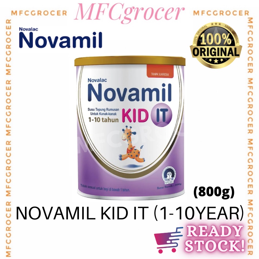 NOVAMIL KID IT (1-10 TAHUN) 800g | Shopee Malaysia