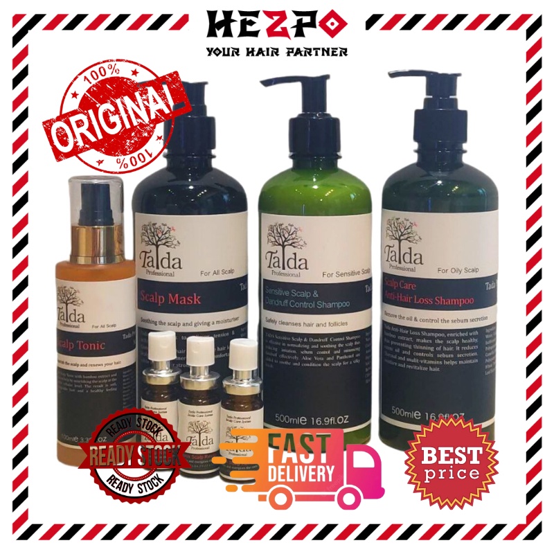 TADA PROFESSIONAL HAIR SHAMPOO/ TONIC ORIGINAL(READY STOCK)500ml ...