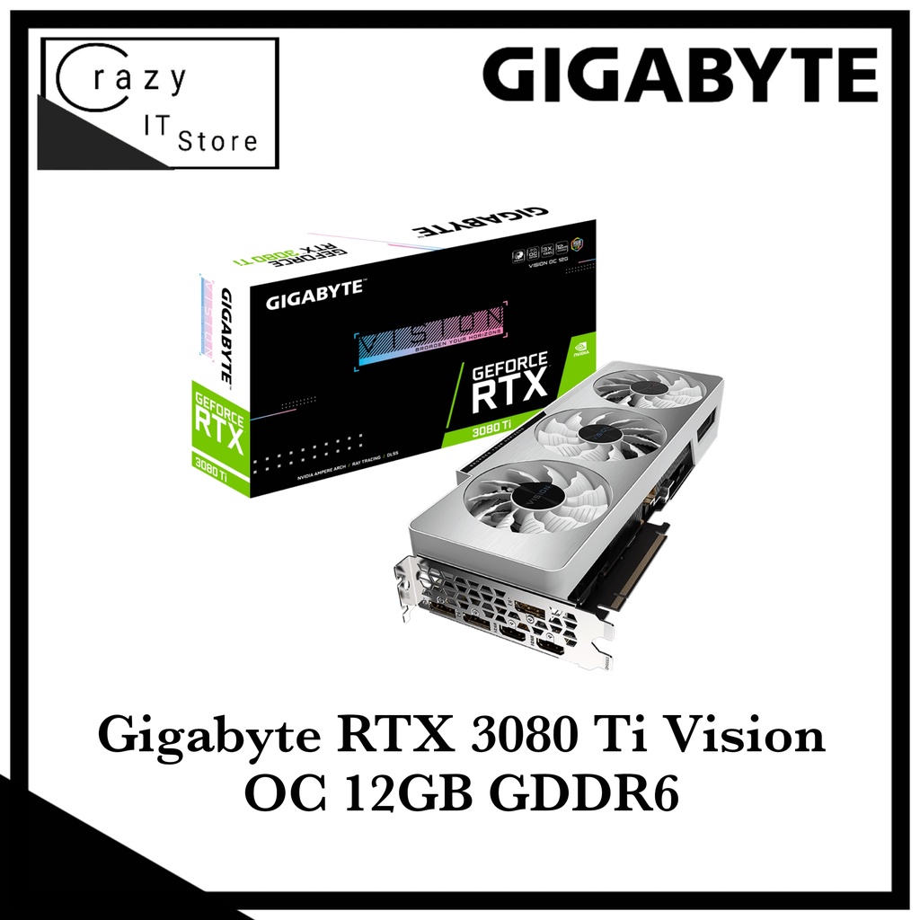 Gigabyte GeForce RTX 3080 Ti Vision OC 12GB GDDR6 Graphic Card [Limited ...