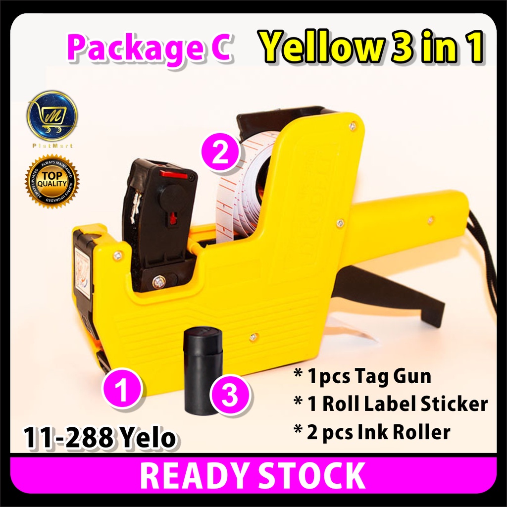 PlatMart - [READY STOCK] MX5500 Price Tag Gun Label Machine Labeler ...