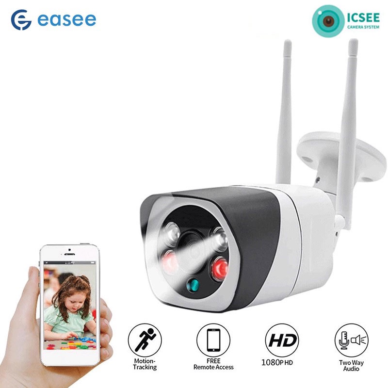 ICSee 2MP Mini CCTV Camera Wifi For House IP CAM Outdoor Waterproof ...
