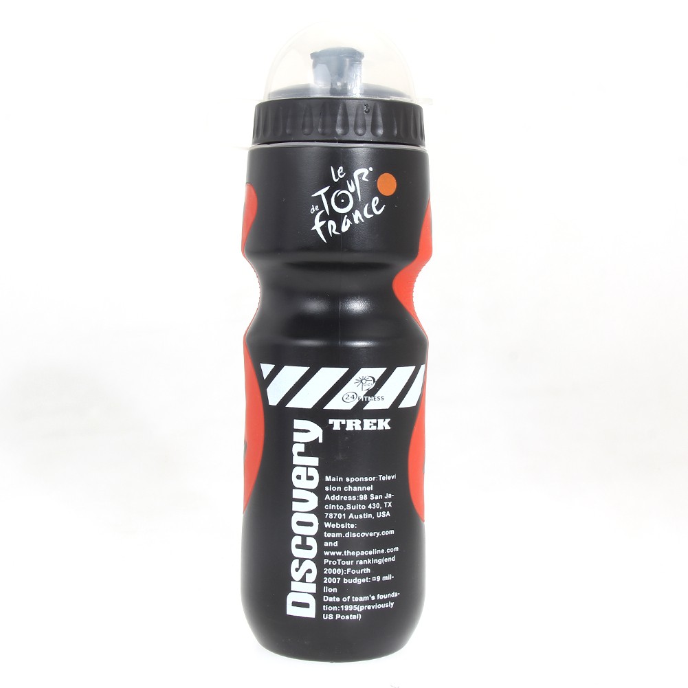 HoXiLe Bicycle Drinking Water Bottle Sport Water Bottle 650ml Black ...