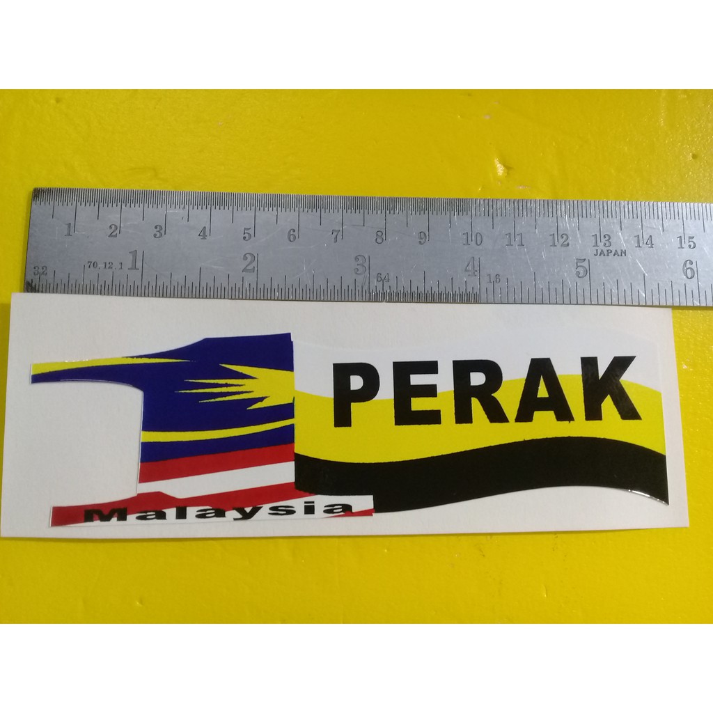 20230822-336 0042A PERAK MALAYSIA NO.1 Body Sticker / Stripe / STIKER ...