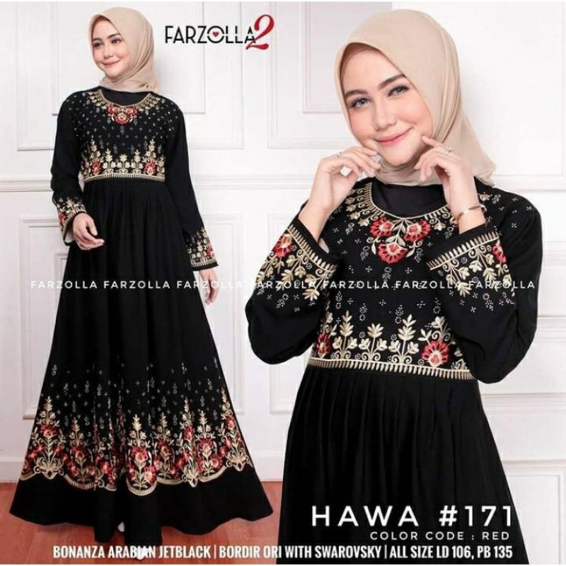HITAM Elegant sharia Dress for adult women, Muslim mothers, latest ...