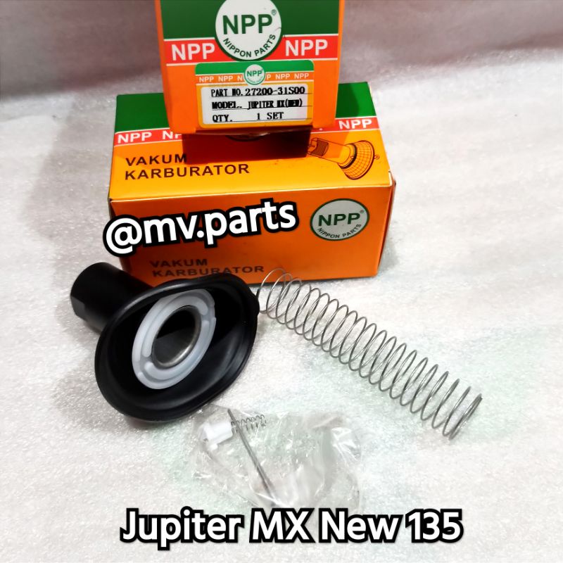 Yamaha Jupiter MX New 135 50C NPP Carburetor Vacuum Spring Needle ...