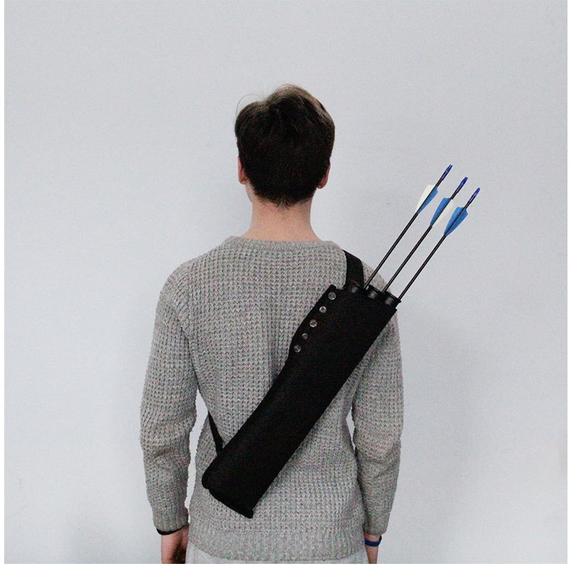 Three-tube Quiver Archery equipment quiver back quiver side beg memanah ...