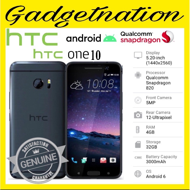 🇲🇾Ready Stock🇲🇾 Htc One 10 (used) | Shopee Malaysia