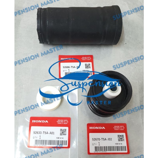 6 IN 1 SET - REAR ABSORBER MOUNTING /BUSH/ MOUNTING COVER SET - HONDA ...