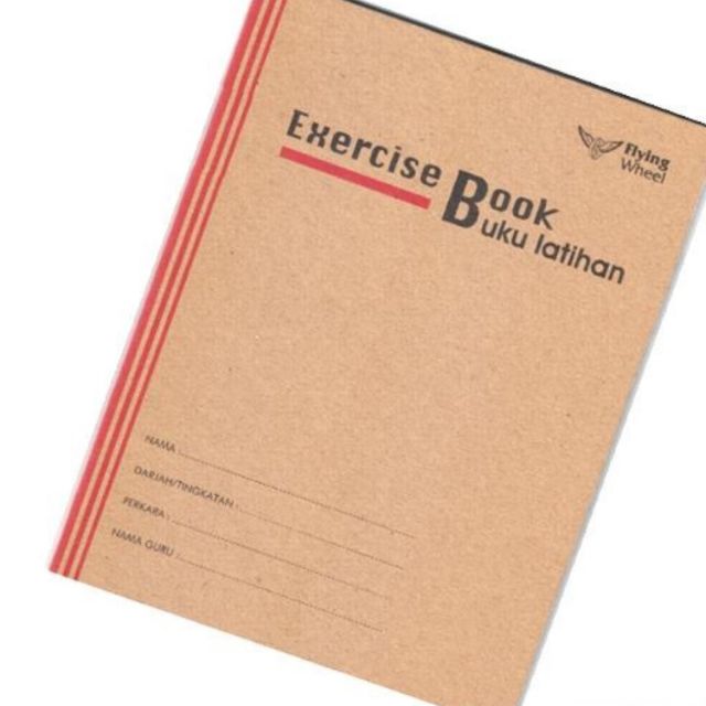 10Books Buku Latihan/Exercise Book F5 Single Line or Small Square - 80 ...