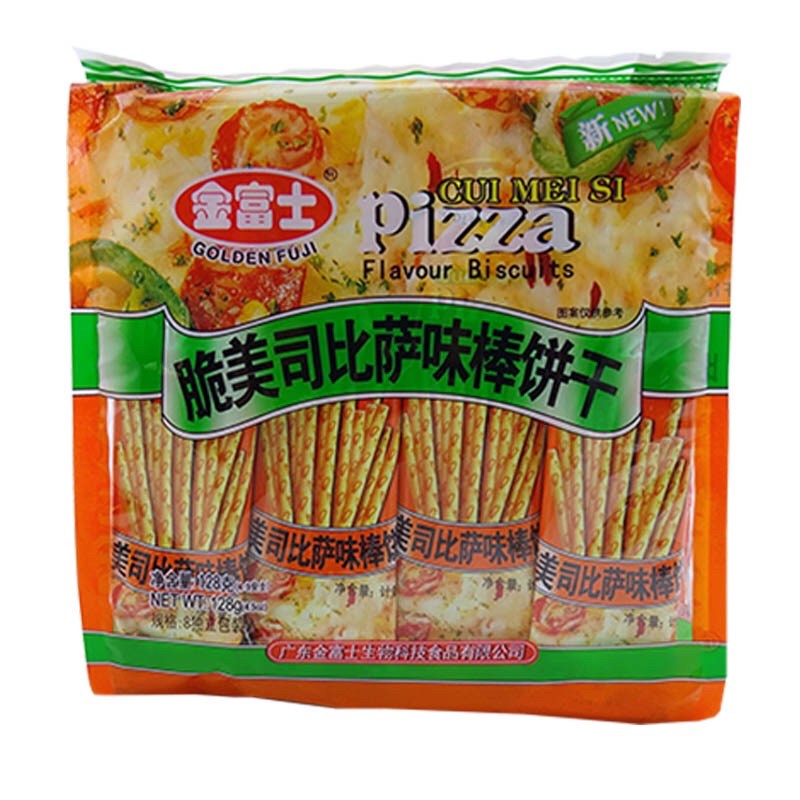 Golden Fuji Pizza Flavor Biscuit 脆美司比萨味棒饼干 384g | Shopee Malaysia
