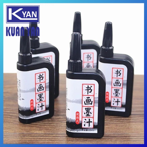 Chinese Calligraphy Brush Pen refill ink 书法墨汁 25ml | Shopee Malaysia