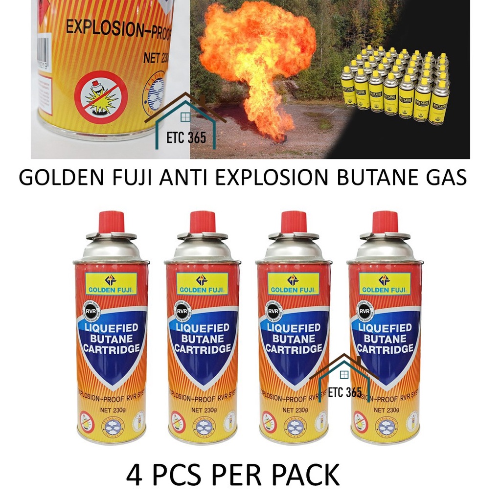 RVR ANTIEXPLOSION KOREA ZELEX /ELEWARE BUTANE GAS BOTTLE CARTRIDGE ...