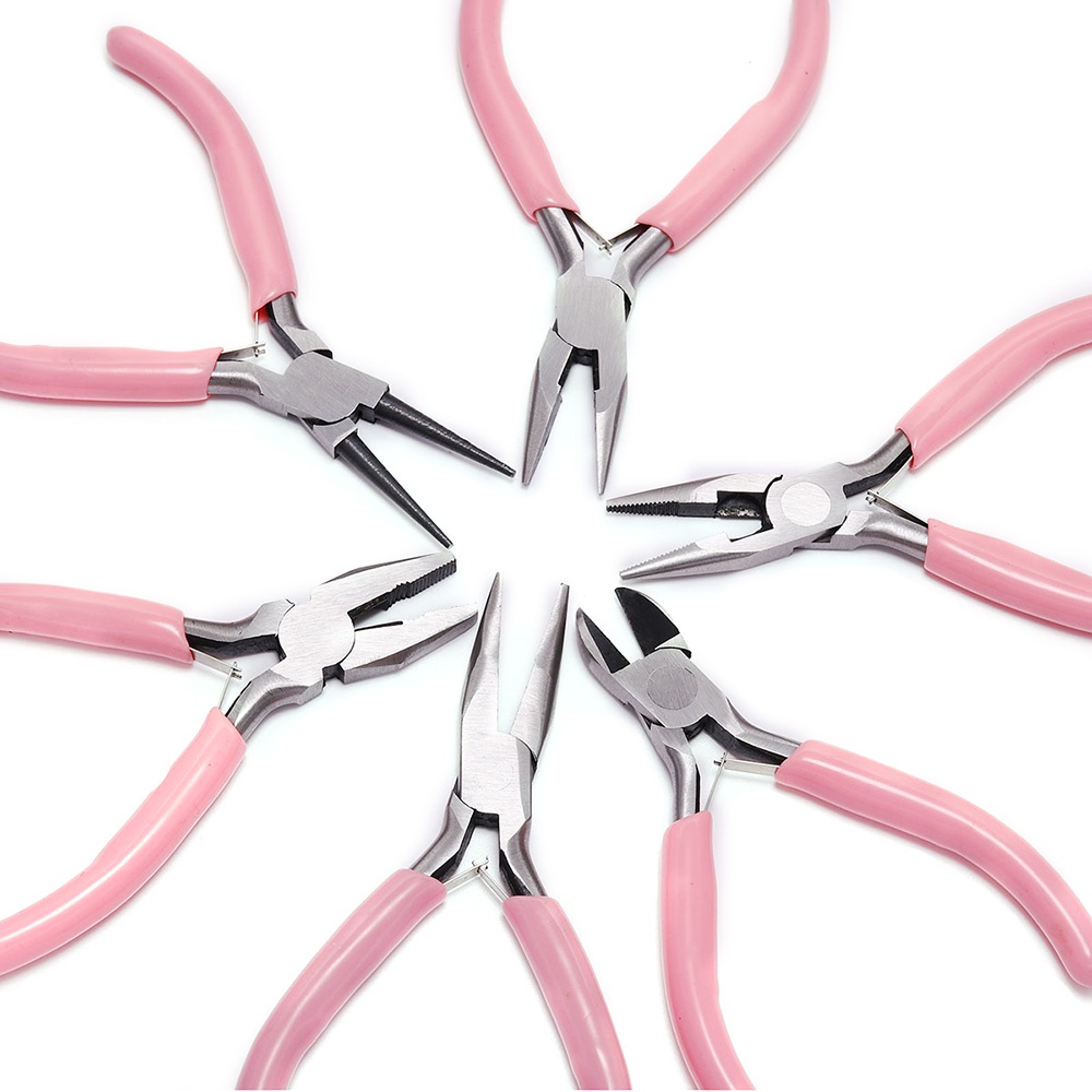 St.kunkka Pink non-slip jewelry pliers Cutting Wire Pliers Equipment ...
