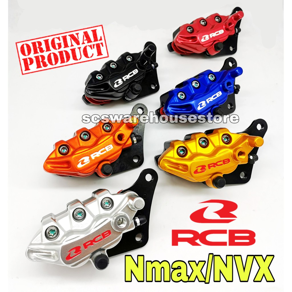 Caliper RCB Front Yamaha NVX Nmax Racing Boy Brake Caliper Depan Pump ...